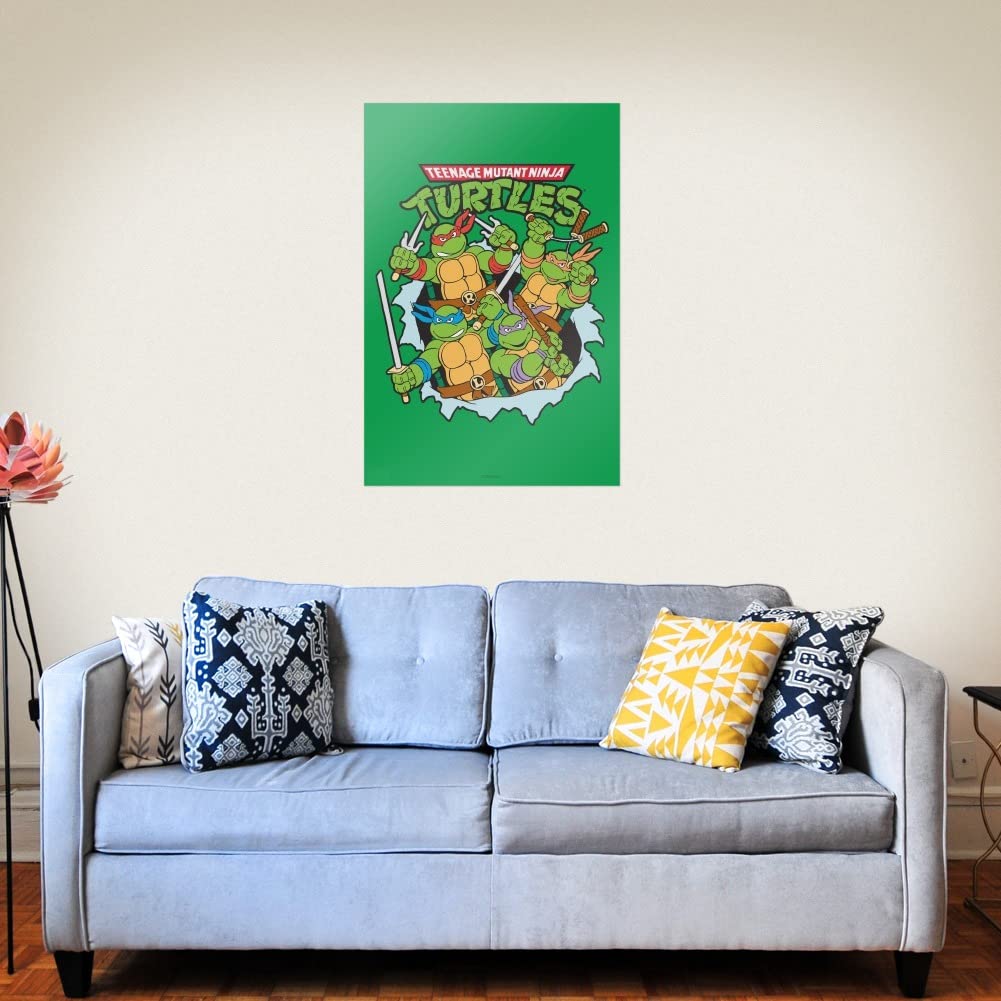 Vintage Teenage Mutant Ninja Turtles Wall Graphics