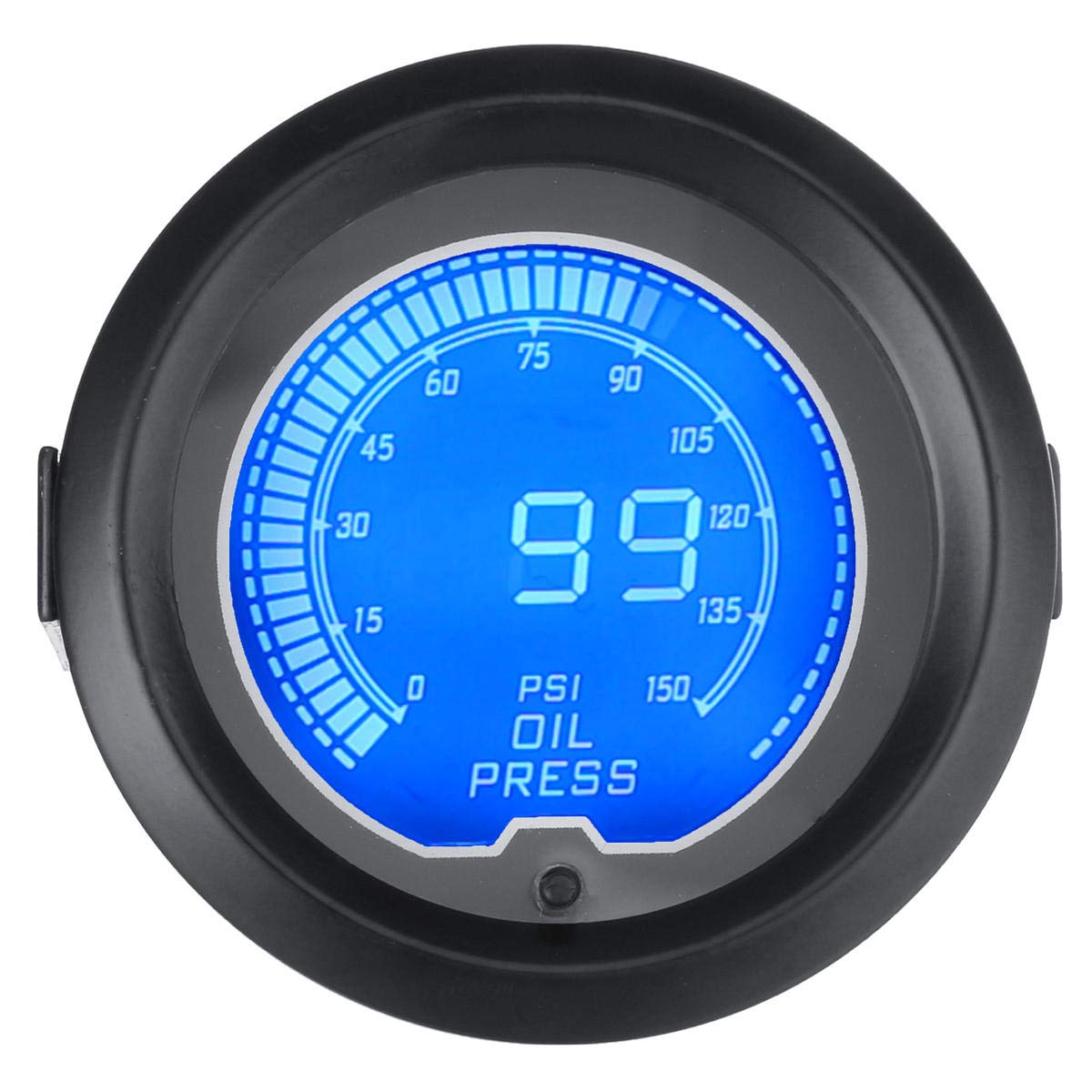 Buy JHONG Universal Digital Oil Pressure Gauge Oil Pressure Sensor ...