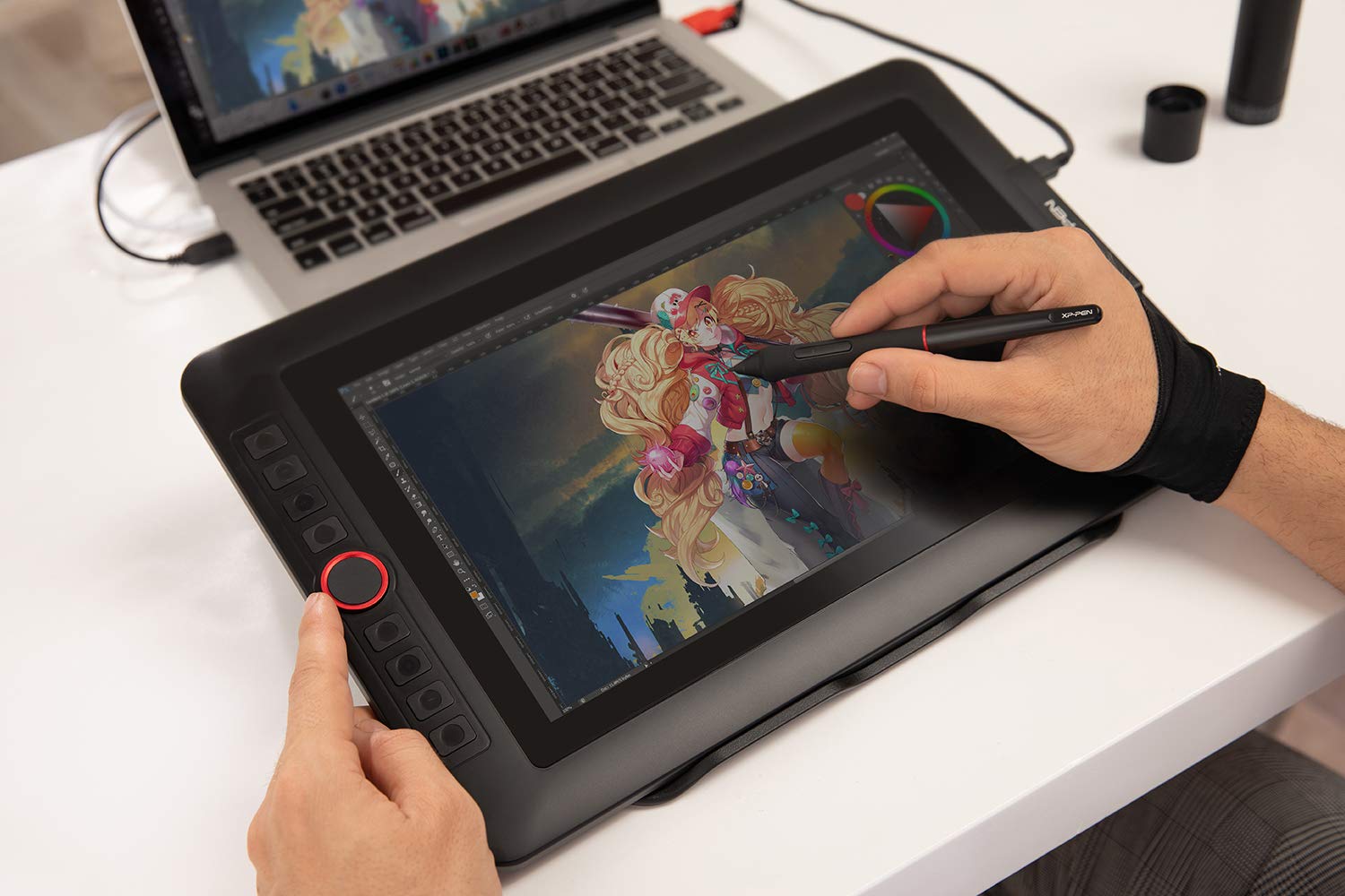 XP-PEN CR Artist13.3 Pro Drawing Monitor 13.3 Inch Drawing Tablet Full ...