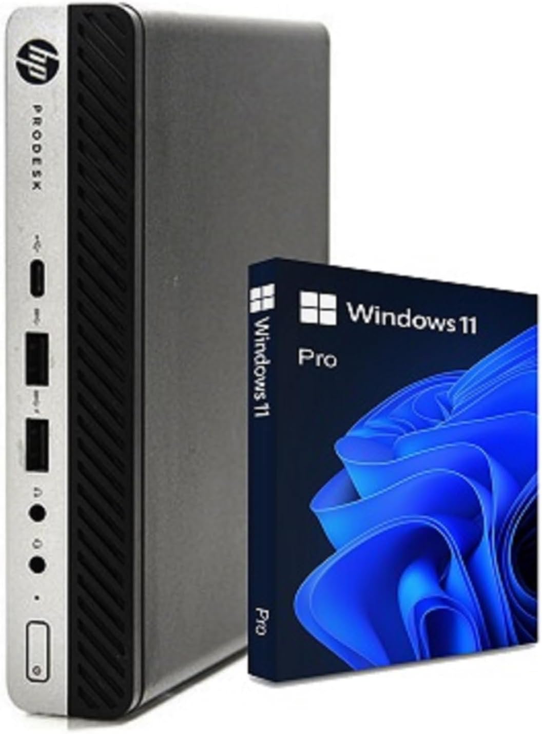 HP Prodesk 600 G4 Micro PC (Intel Quad Core i5-8500T jusqu'à 3,5 GHz ...