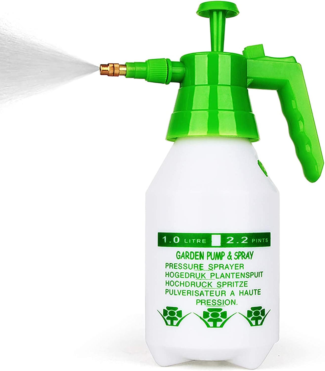 Greenery Pressure Spray Pump Gardening Water Pump Sprayer Plant Water ...