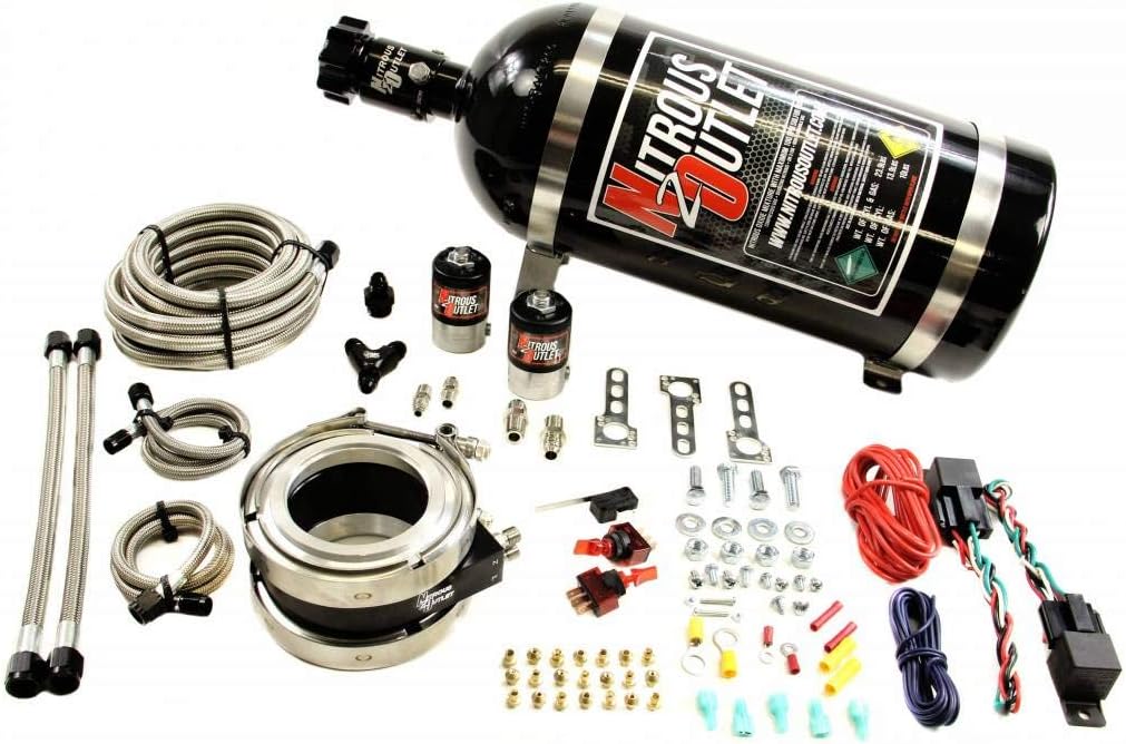 Nitrous Outlet Interspooler 3" Dual Stage Dry Nitrous Plate System ...