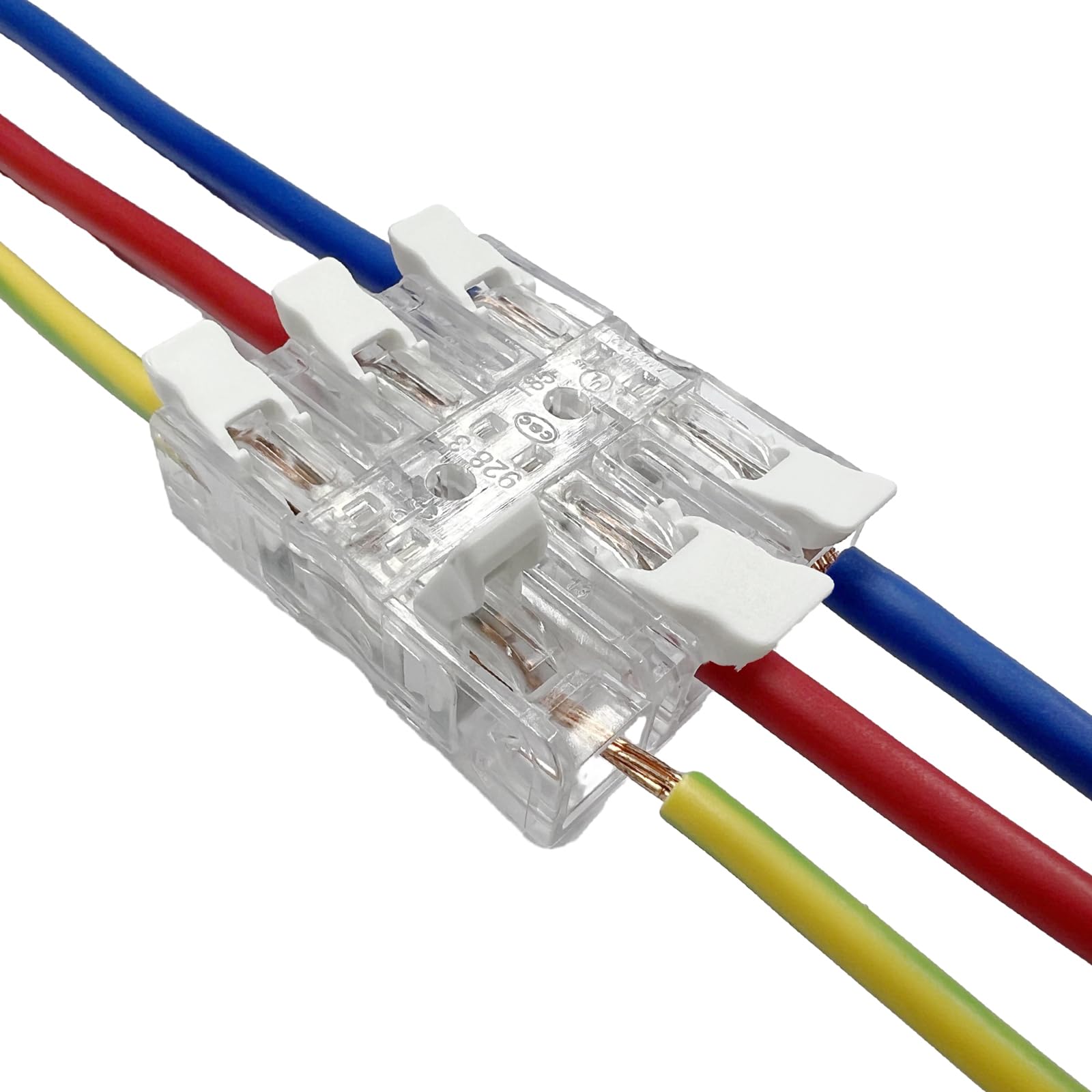 Snapklik.com : Lever Wire Connectors Nuts, Dicio 50Pcs Lever Wire ...