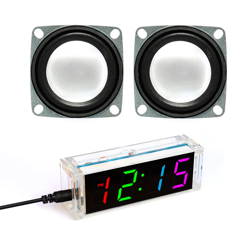 Amazon.com: Gikfun 2" 4Ohm 3W Full Range Audio Speaker, Digital LED ...