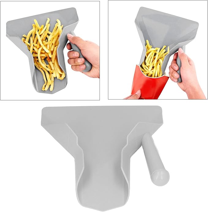 Amazon.com: Commercial French Fries Shovel Handle Fry Bagger Scoop ...