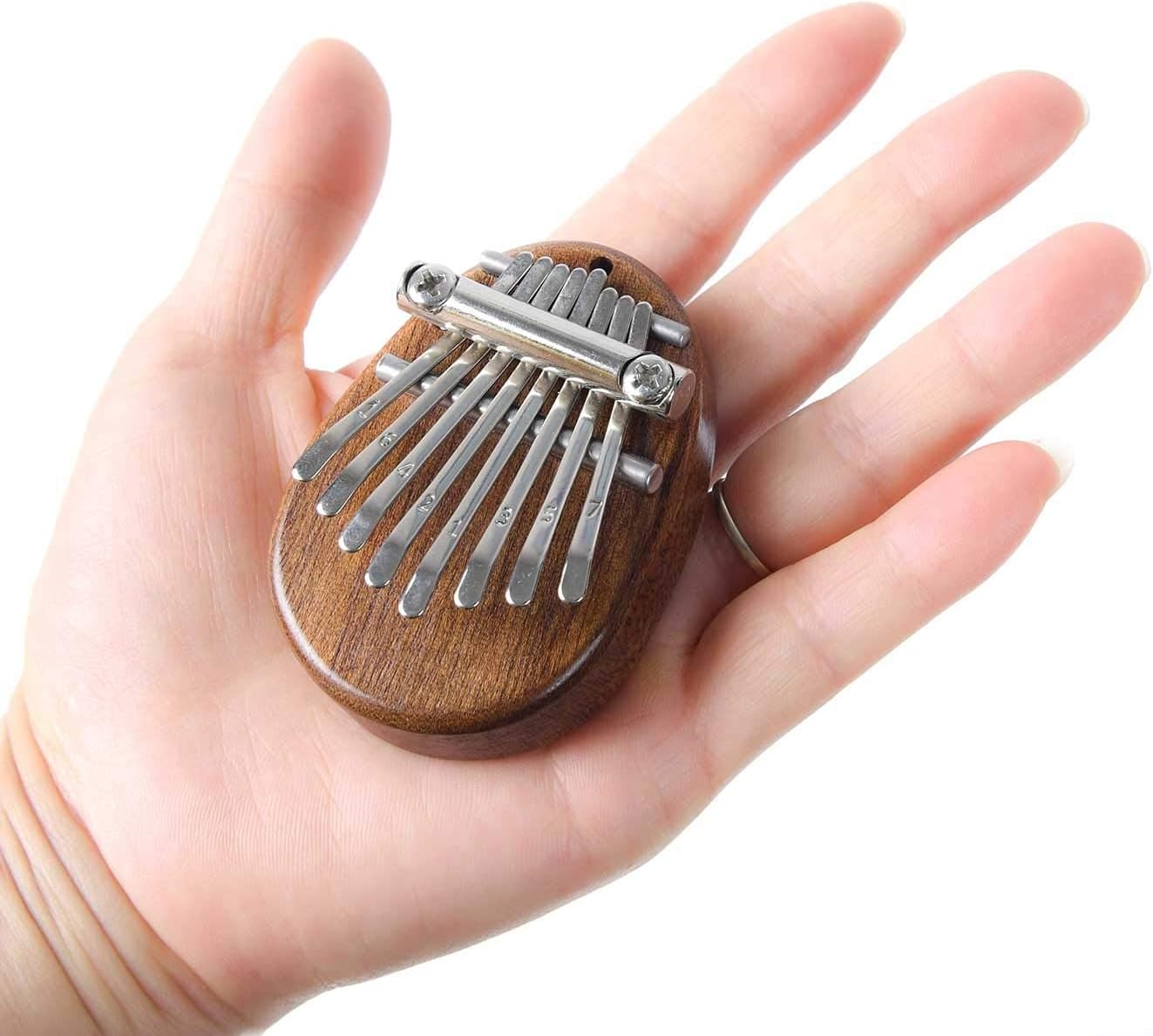 Amazon.com: 8 Key Mini Kalimba exquisite Finger Thumb Piano Marimba ...