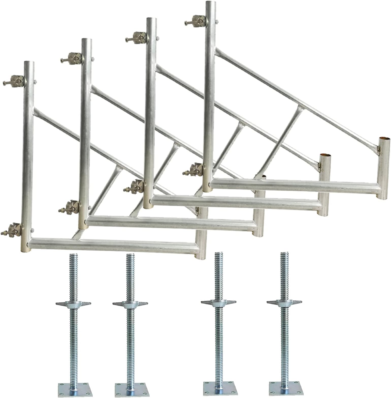 Metaltech SAFERSTACK Single Lift Scaffold Set - 5ft. x 5ft. x 7ft ...