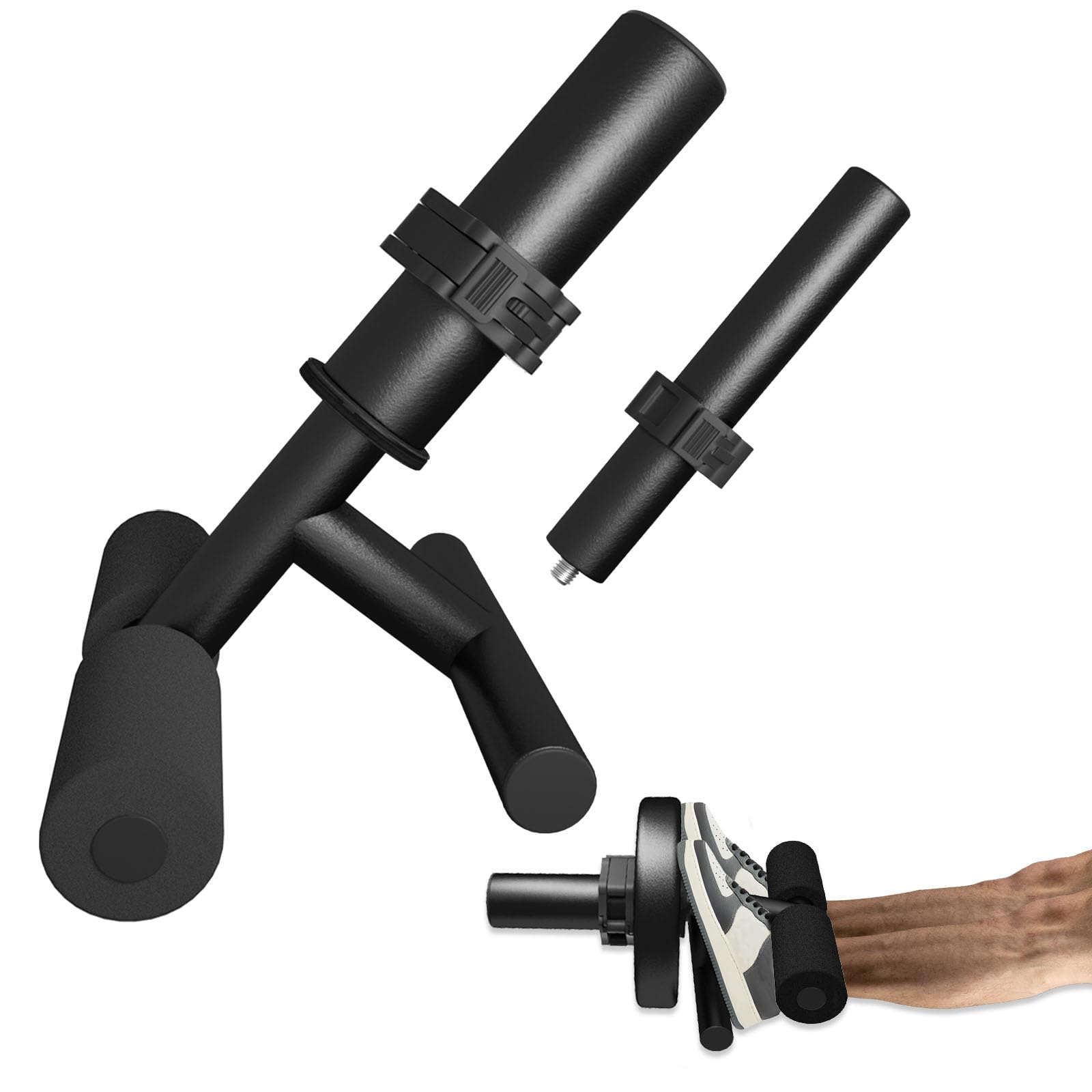 CRAZYROPE Tib Bar, 2 Set (1" & 2") Tibialis Trainer, Tibia Dorsi Calf ...