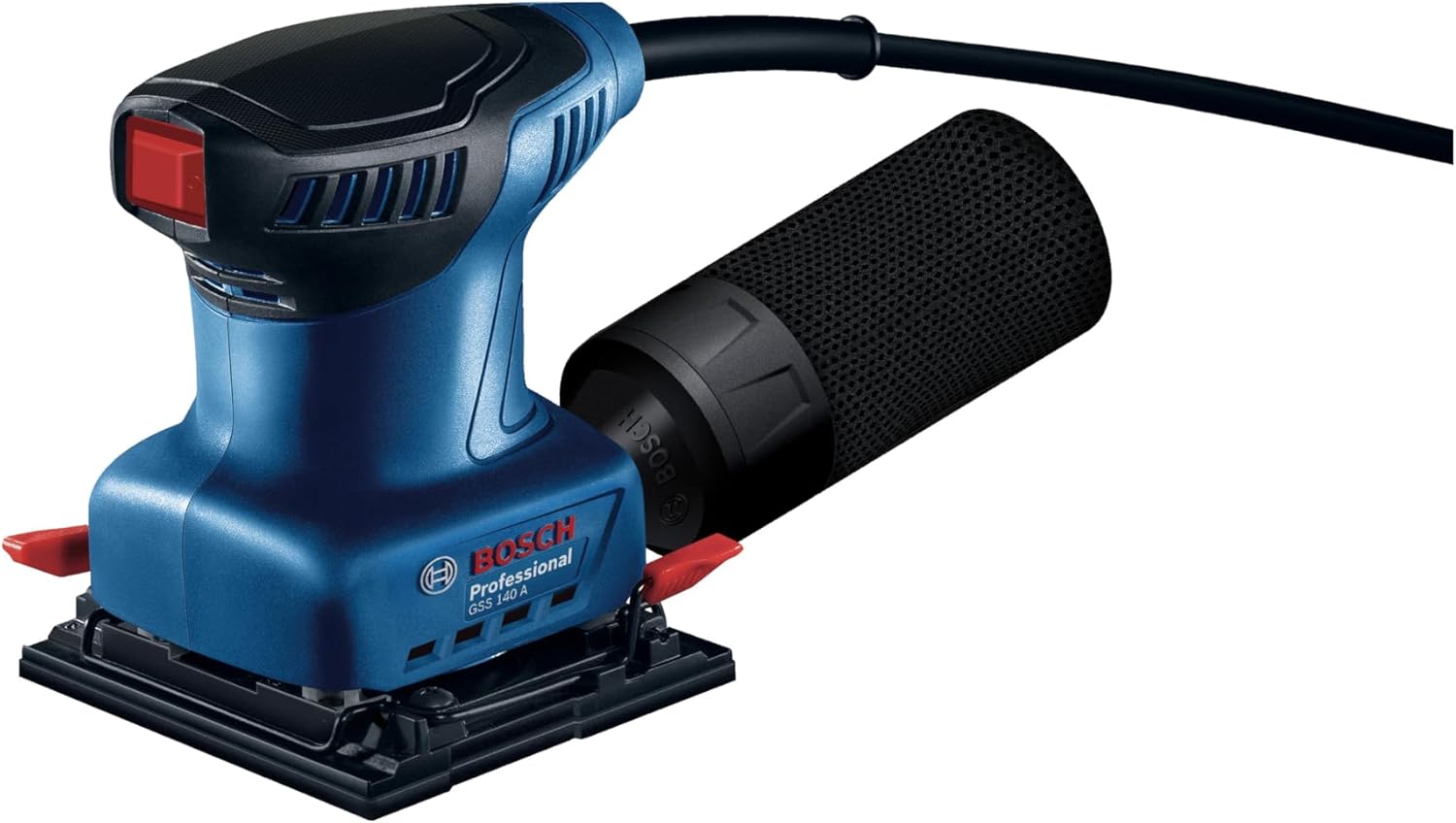 Bosch Professional GSS 140 Orbital Sander (220 W Motor, 3.4 m/s2 ...