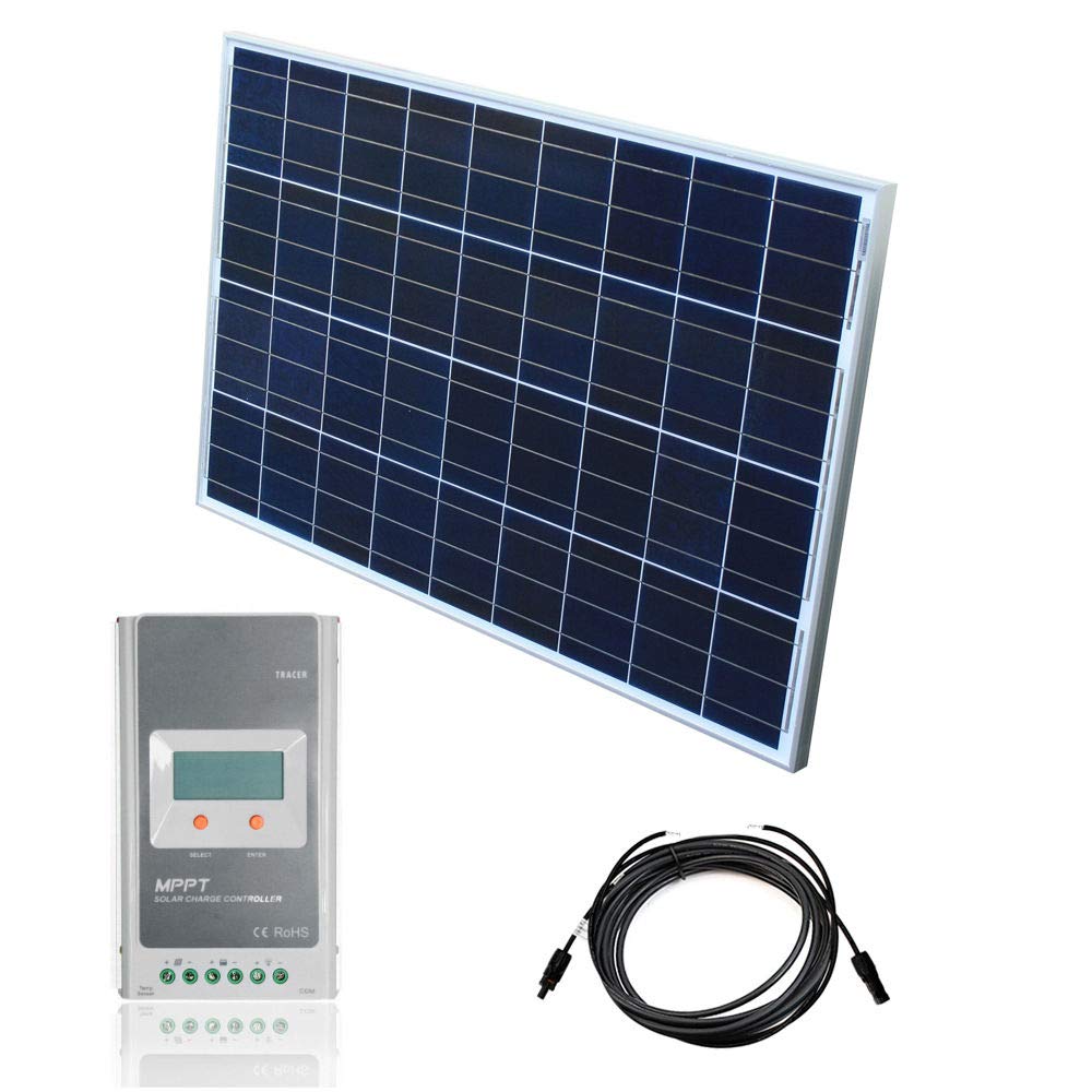 Rv 12 Volt Solar Charge Controller 150w Mono Solar Panel Kit With 20A
