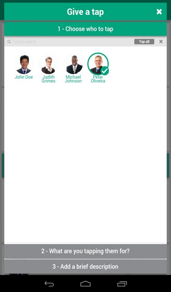 Tap My Back – Optimal employee engagement and motivation through the ...