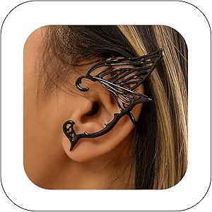 Amazon.com: Kenjudess Vintage Elves Ear Cuff Retro Pierced Ear Wrap ...
