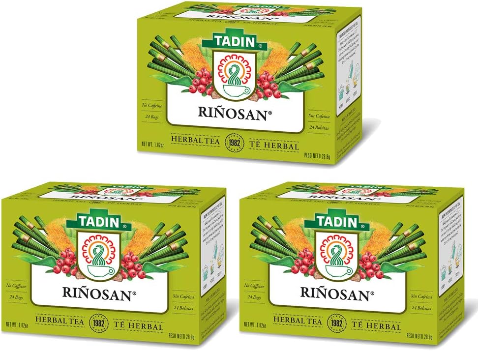 Amazon.com : Riñosan Kidney Cleanser Blend Filter Tea (20 tea bags ...