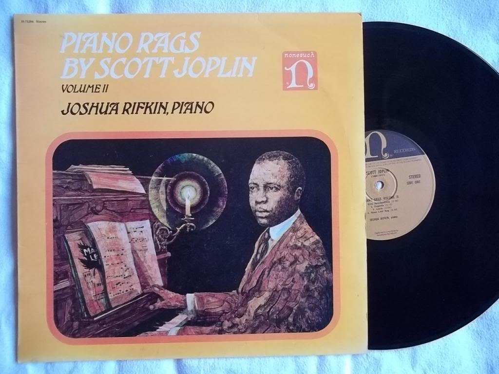 Scott Joplin, Joshua Rifkin - Piano Rags by Scott Joplin [VINYL LP ...
