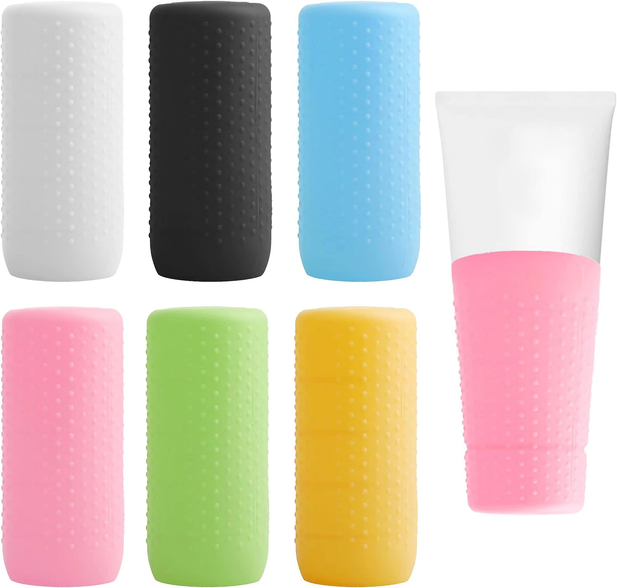 Amazon.com : YUBIRD 6 PCS Silicone Travel Sleeves for Toiletries ...