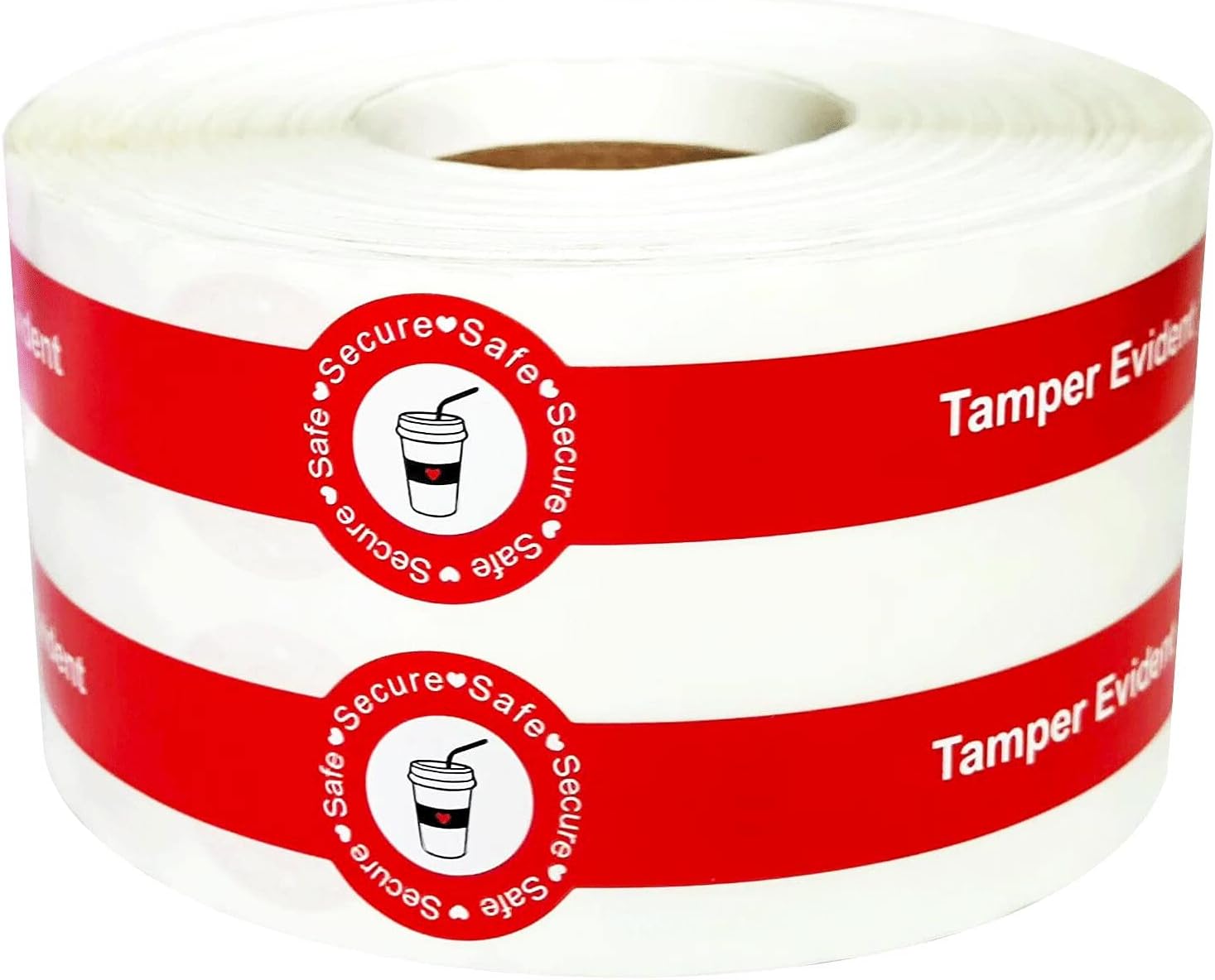 Amazon.com: Food Delivery Tamper Evident Sealed for Freshness Labels ...
