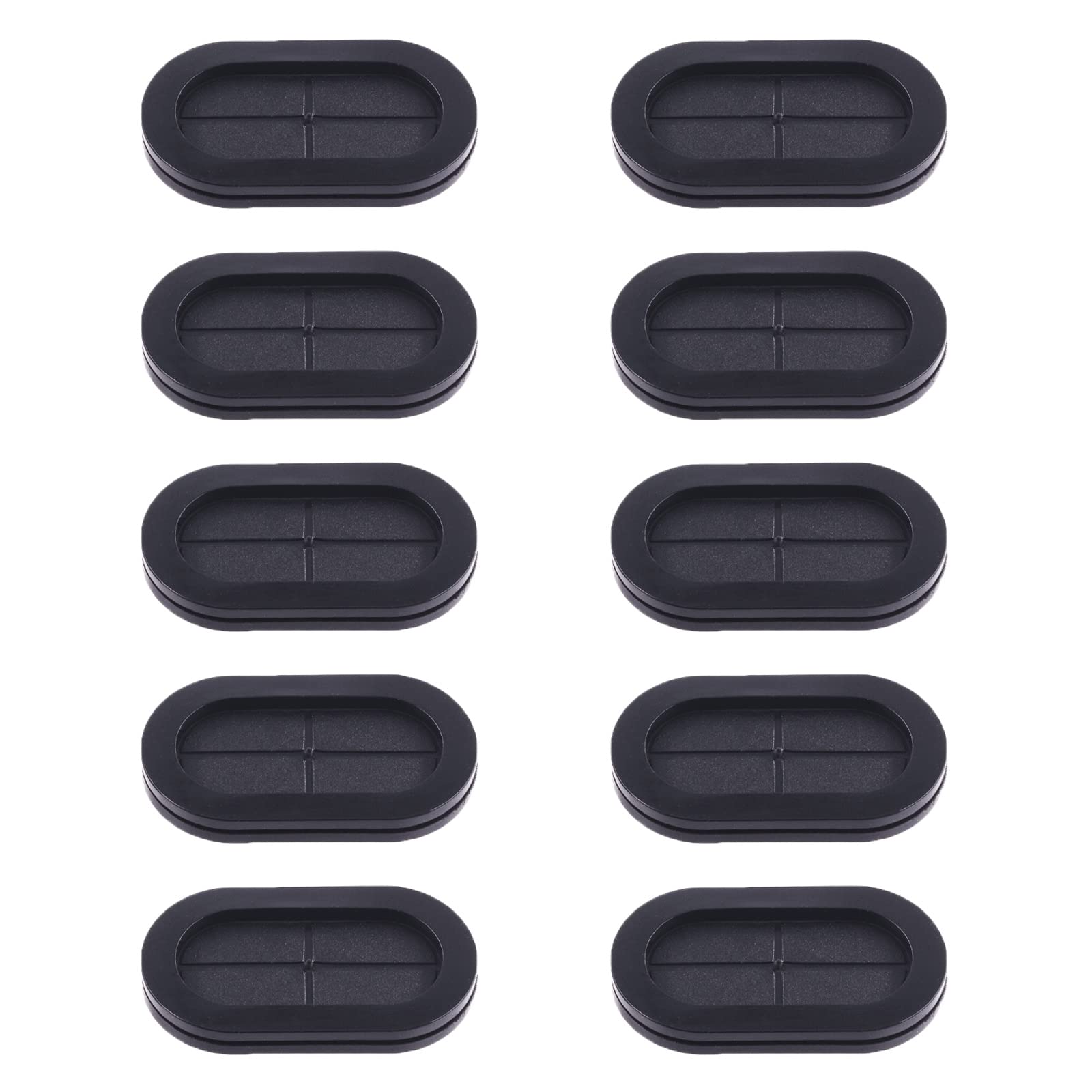 Snapklik.com : Swpeet 10Pcs 1-1/2" X 3" - 37 X 75mm Double Sided Oval ...