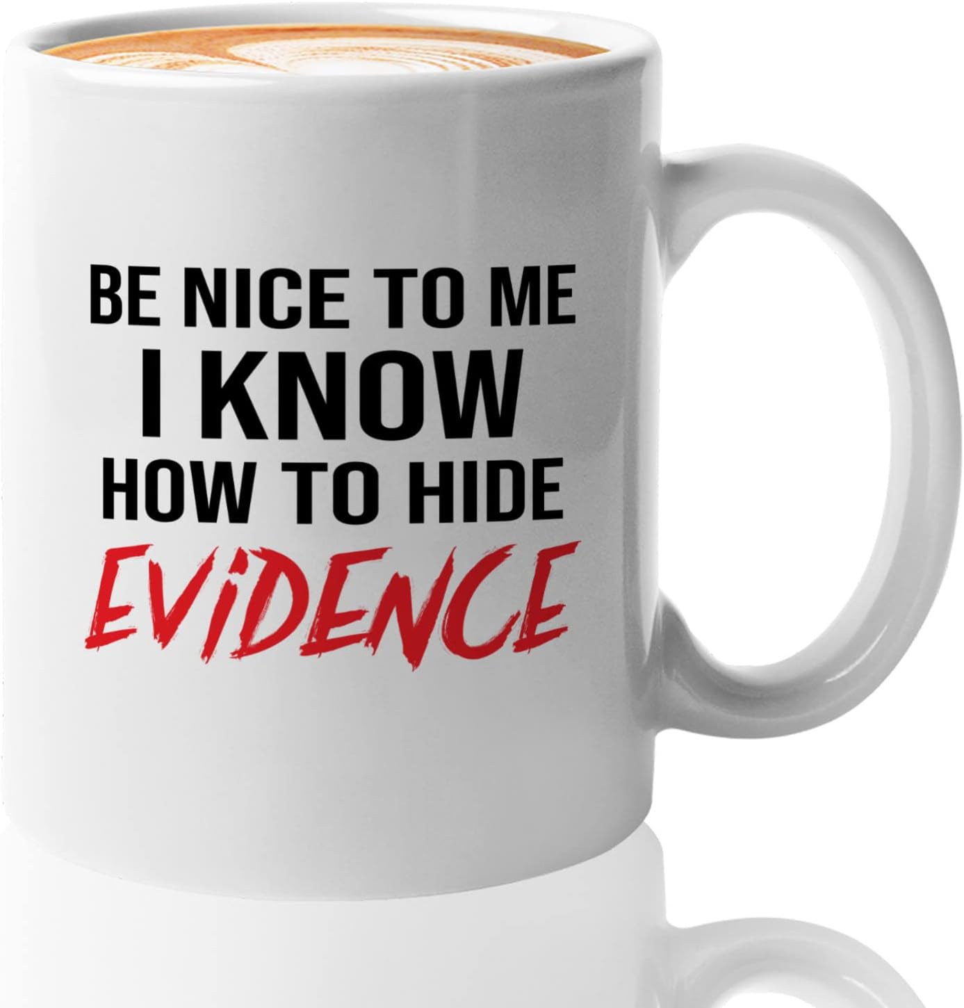 Amazon.com: Flairy Land Forensic Science Coffee Mug 11oz White -Hide ...