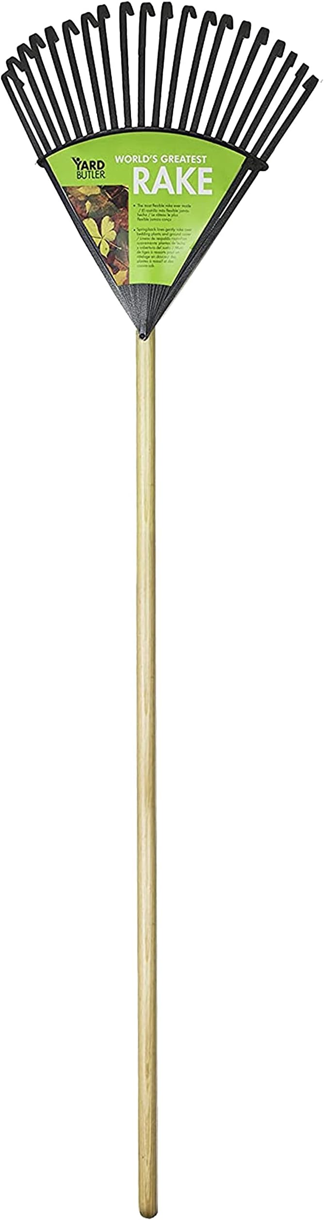Amazon.com : Yard Butler LT-20 Metal Rake - Small Rake that's Gentle on ...