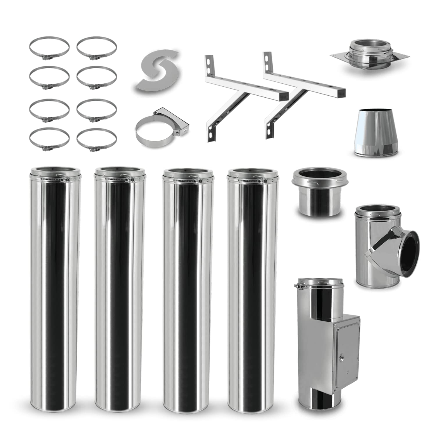 Stainless Steel Chimney Installation