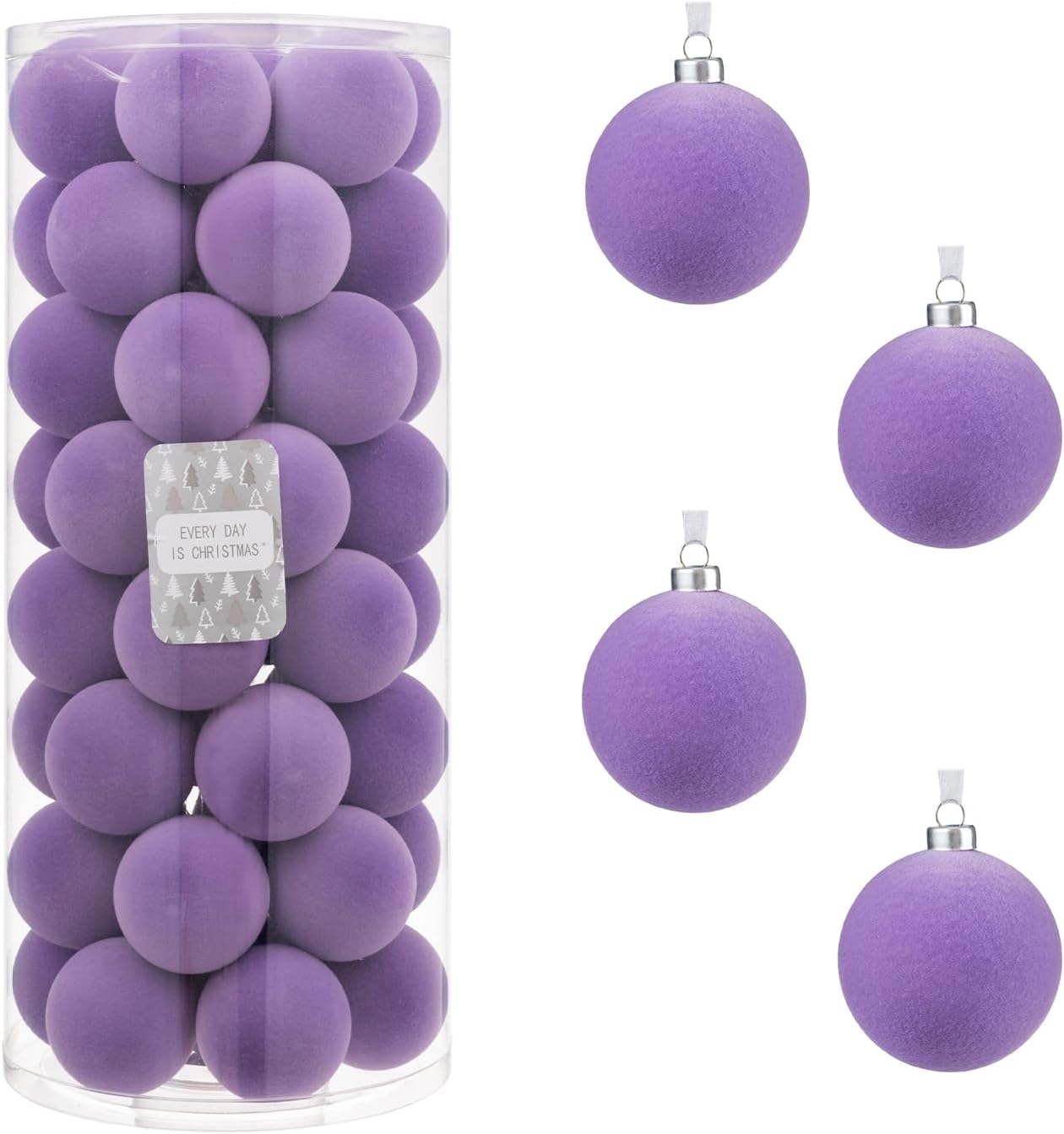 Amazon.com: Every Day is Christmas Velvet 50ct 57cm/2.24" Christmas ...