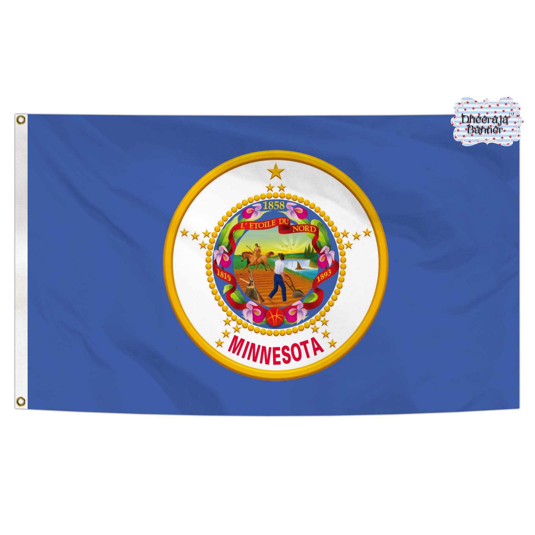 Minnesota State Flag 3x5FT Minnesota MN Flags State of Minnesota Flag ...