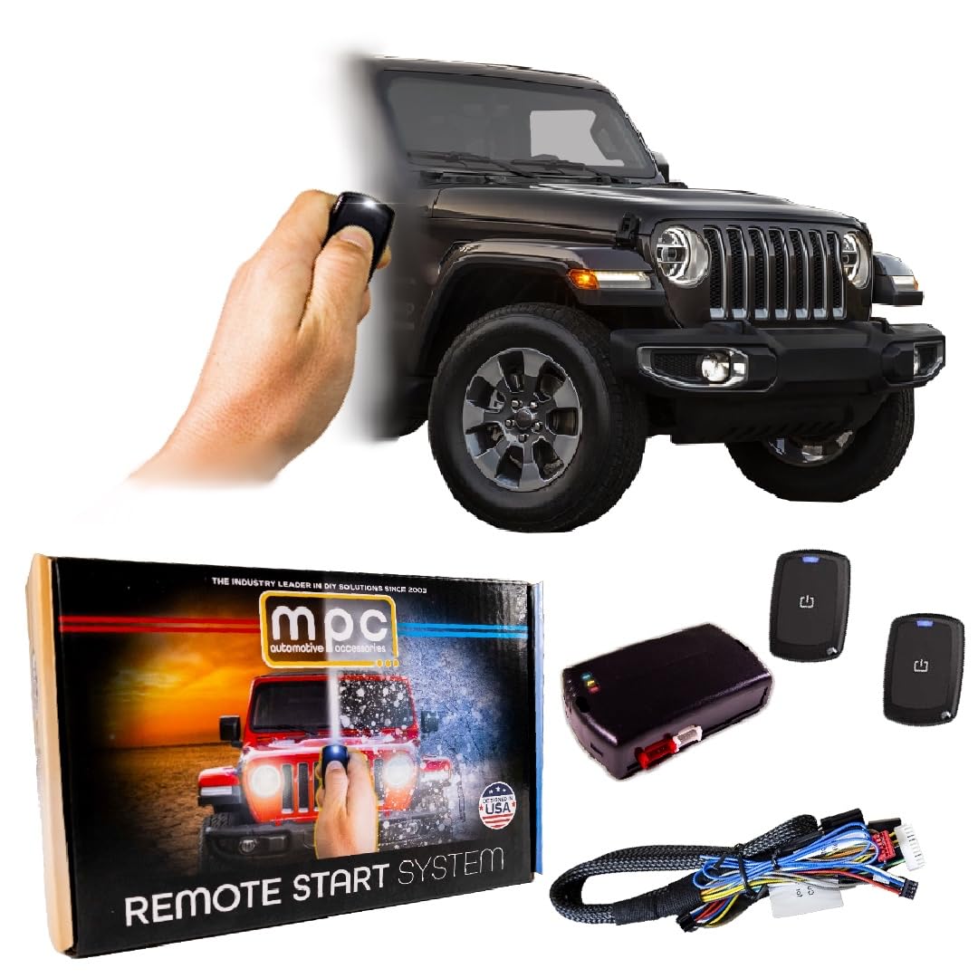 Amazon.com: MPC Remote Start Kit Compatible with Jeep Wrangler 2007 ...