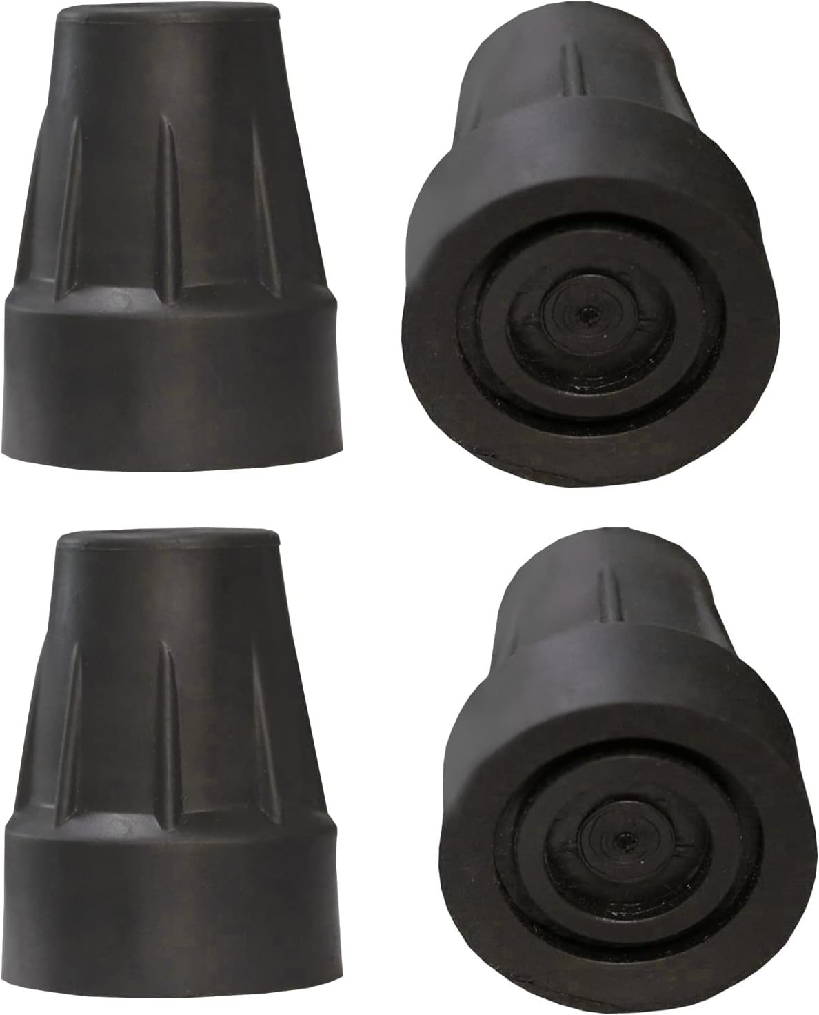 Amazon.com: Kotiorname Walking Cane Tips Heavy Duty 7/8” Replacement of ...