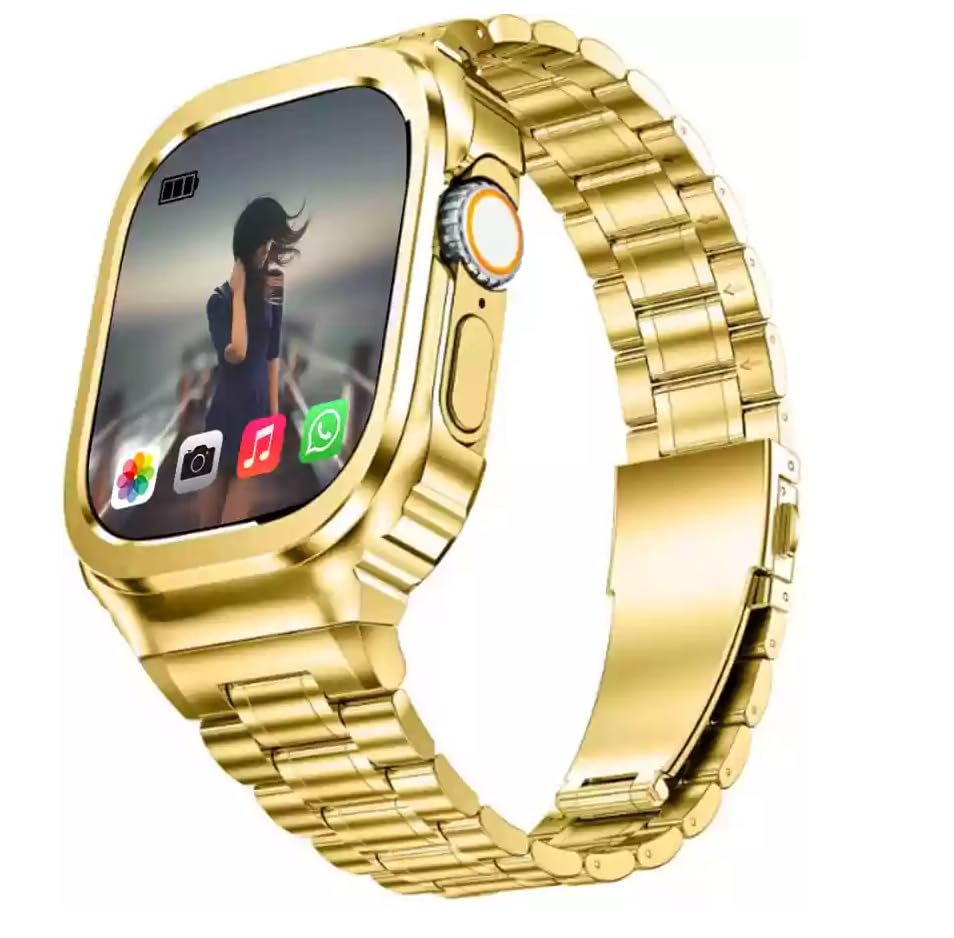 DADO DT900/S9 Gold Ultra MAX 49 MM Double Strap Water Proof Wireless ...