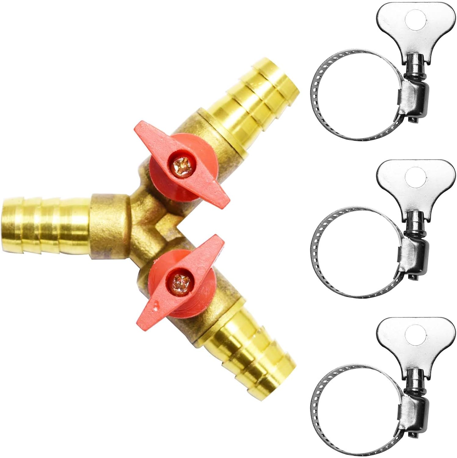 Brass 1/2 Inch 3-way Y-shaped Shut-off Ball Valve Australia | Ubuy