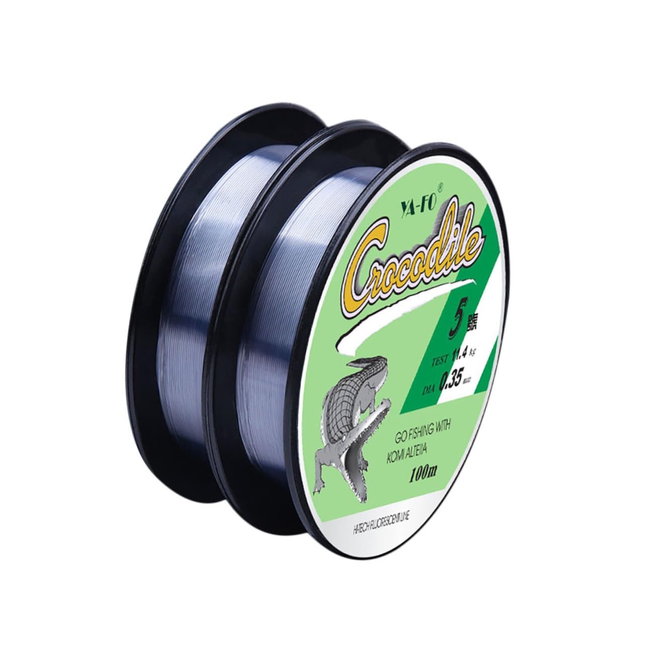 KOMBIUDA Hilo de Pescar de Nailon sedal Trenzado línea de Pesca 0.8 ...