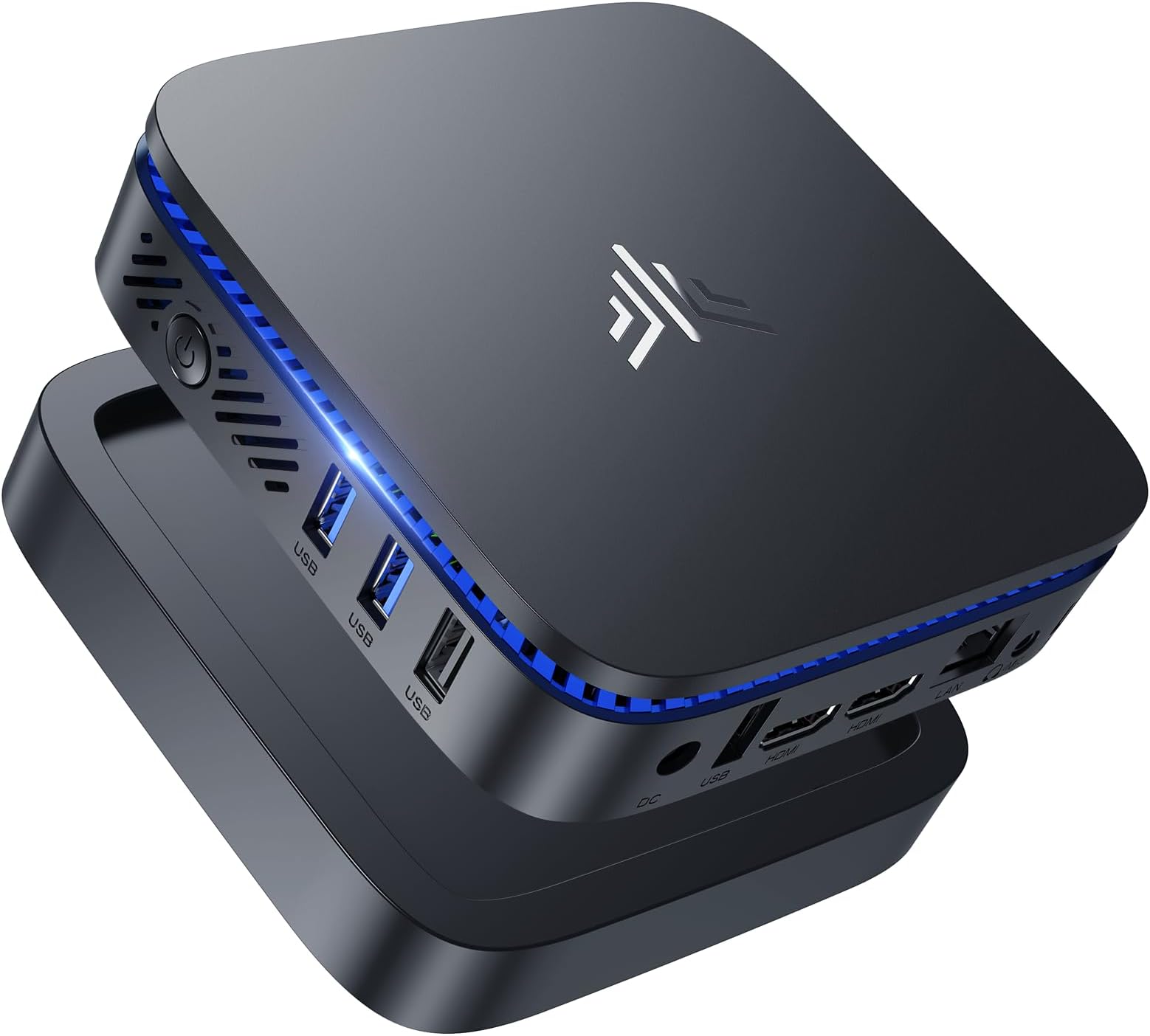 NiPoGi Essenx E2 Mini PC W-11 Pro, Ιntel Alder Lake-N97, 16 GB DDR4 512 ...