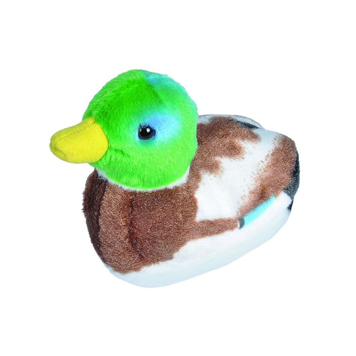 Buy Wild Republic Audubon Birds Mallard Duck Plush with Authentic Bird ...