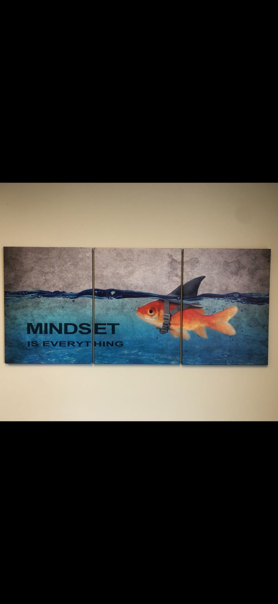 $23/mo - Finance KAWAHONE Motivational Lion King Mindset Wall Art Gold ...