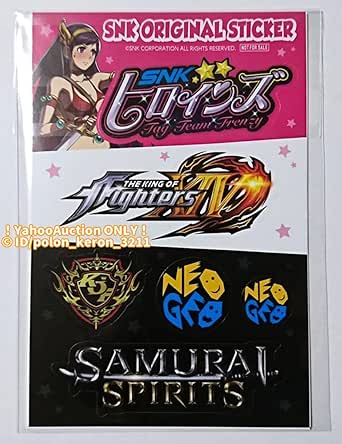 Amazon.co.jp: SNK Original Sticker Heroines KOF King of Fighters XIV 14 ...