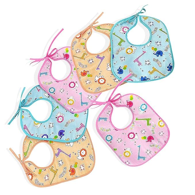4INFANTSONLY Baby Bibs Set | Bibs For Babies | Baby Waterproof Bib Set ...
