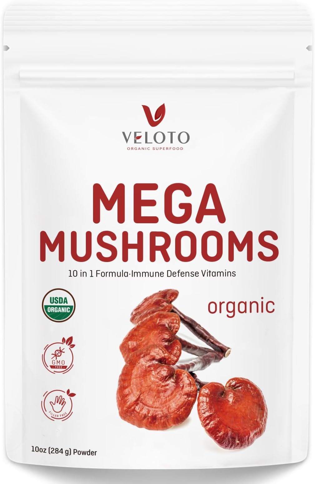 Amazon.com : 14 Mushroom Blend Powder Certified Organic 1 lb. Bulk ...