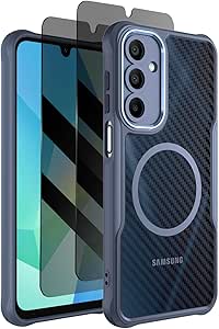 Amazon.com: Dahkoiz for Samsung Galaxy A16 5G Phone Case with Privacy Screen Protector ...