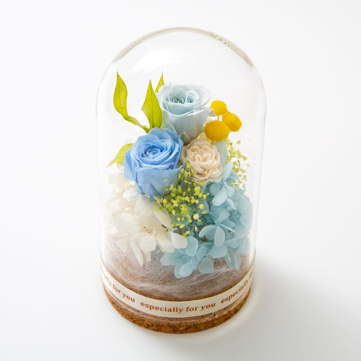 Amazon｜Ruplan プリザーブドフラワー 『calinカラン』 (ブルー)｜プリザーブドフラワー オンライン通販