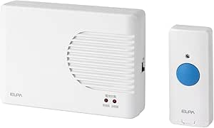 Amazon｜エルパ (ELPA) ワイヤレスピンポン 玄関チャイム 約85dB/m ※(大) AWP-500｜ドア周り防犯用品 通販