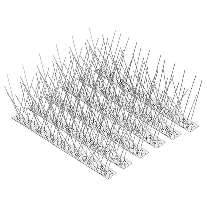 Buy 4 Stainless Steel Bird Spike 25cm Defender Bird Spike Cat Intruder ...