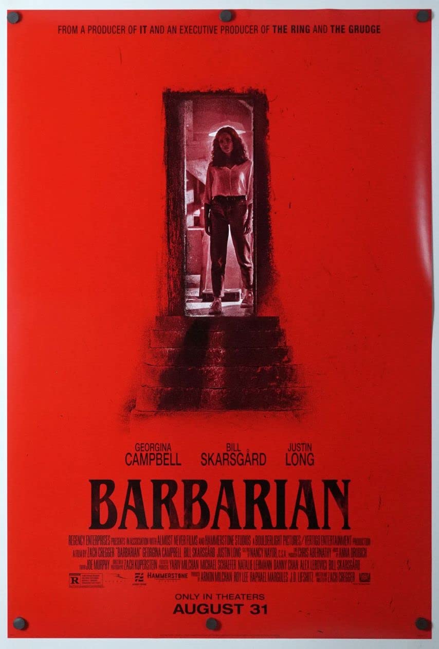Amazon.com: BARBARIAN MOVIE POSTER 2 Sided ORIGINAL 27x40: Posters & Prints