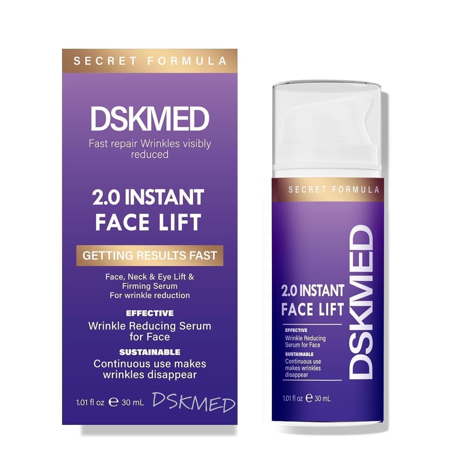 Amazon.com: DSKMED Under Eye Bags and Wrinkles - Instant Face Lift ...