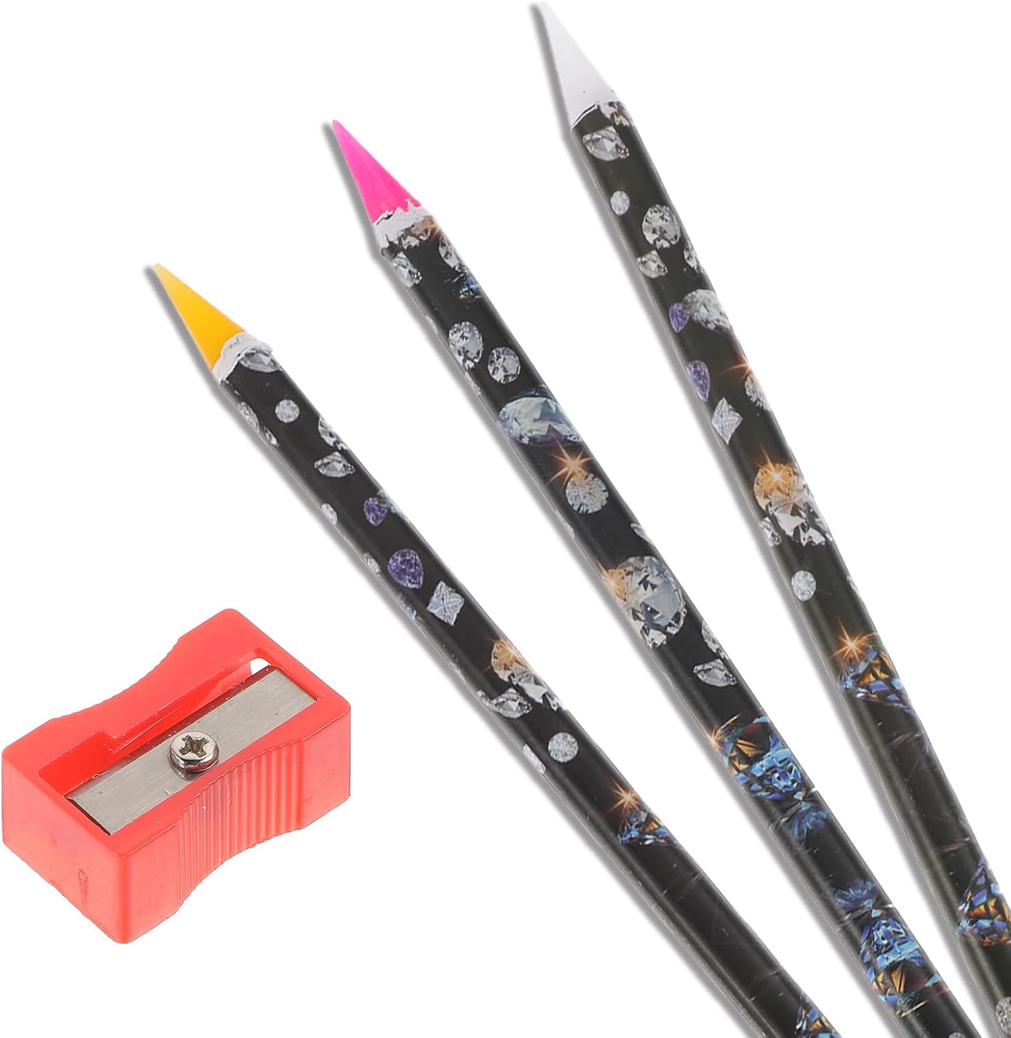 3 Pcs Rhinestone Picker Tool, Rhinestone Applicator, Self-Adhesive Wax ...