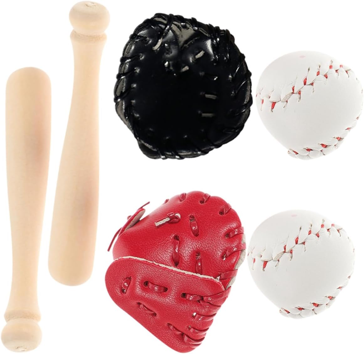 Amazon.com: FOYTOKI 1set Miniature Baseball Set Dollhouse Accessories ...