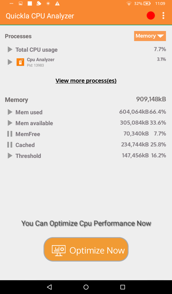 CPU Optimizer for Fire Devices (Quickla) - App on Amazon Appstore