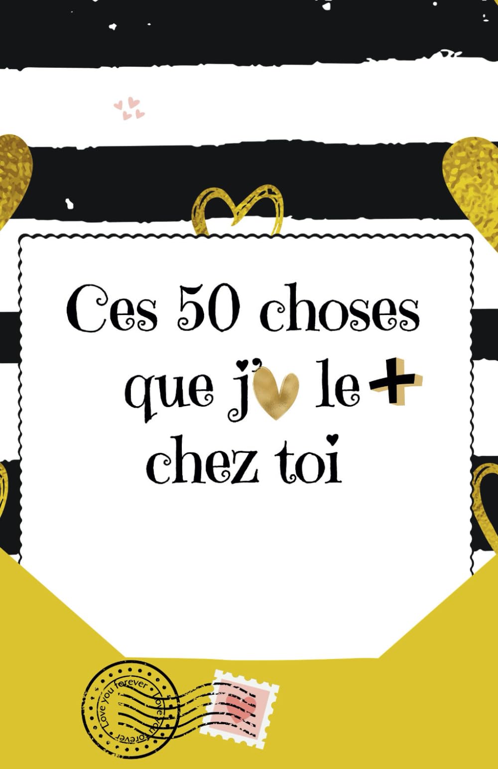 52 Choses Que J'aime Chez Toi Imprimables Tuto Tout Simple : Le Petit