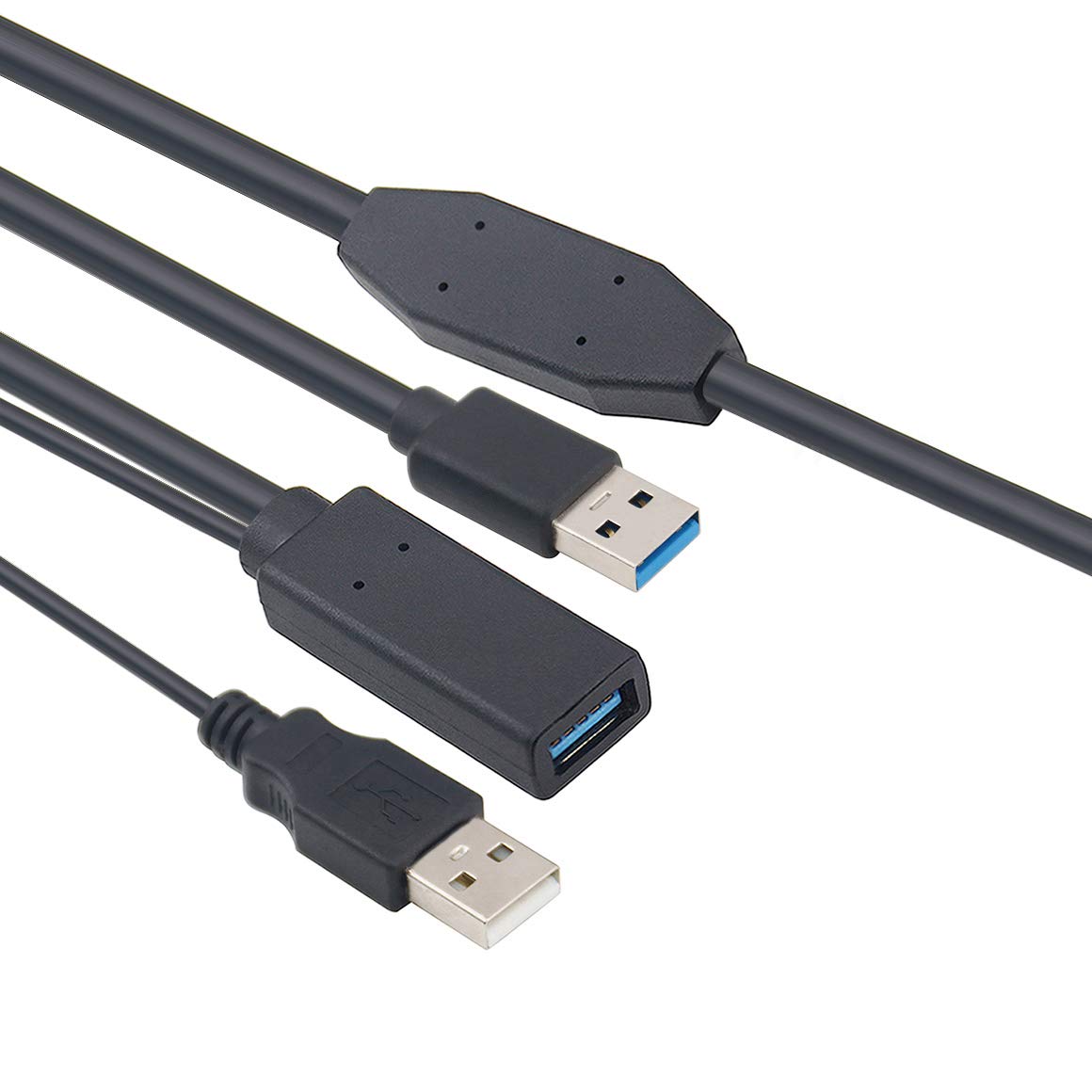 Amazon.com: Tan QY USB 3.0 Active Extension Cable 30FT, USB 3.0 Active ...