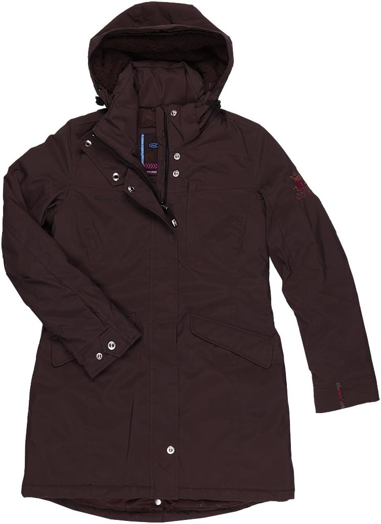 exxtasy Catlins Women's Coat - Brown, 6-16 : Amazon.co.uk: Fashion