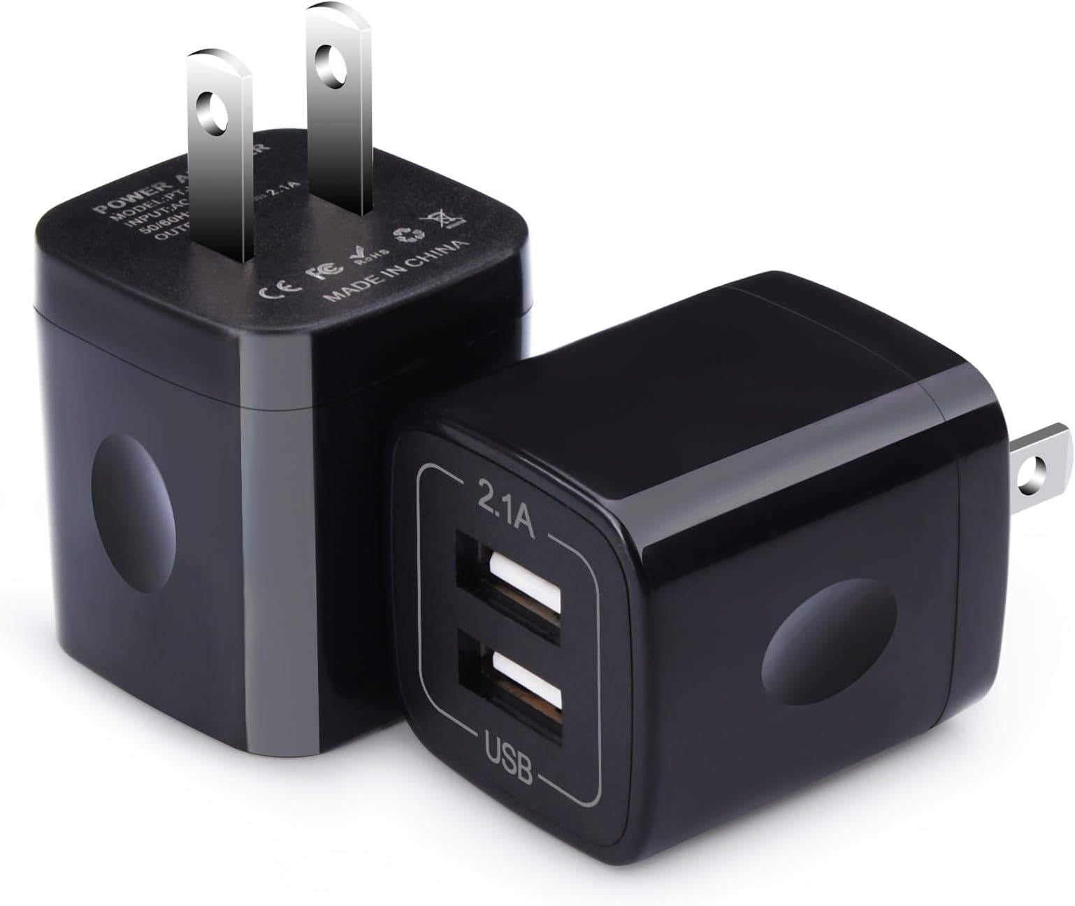 Amazon.com: Wall Charger,Charger Cube,Charging Block Fast Charge 3Pack ...